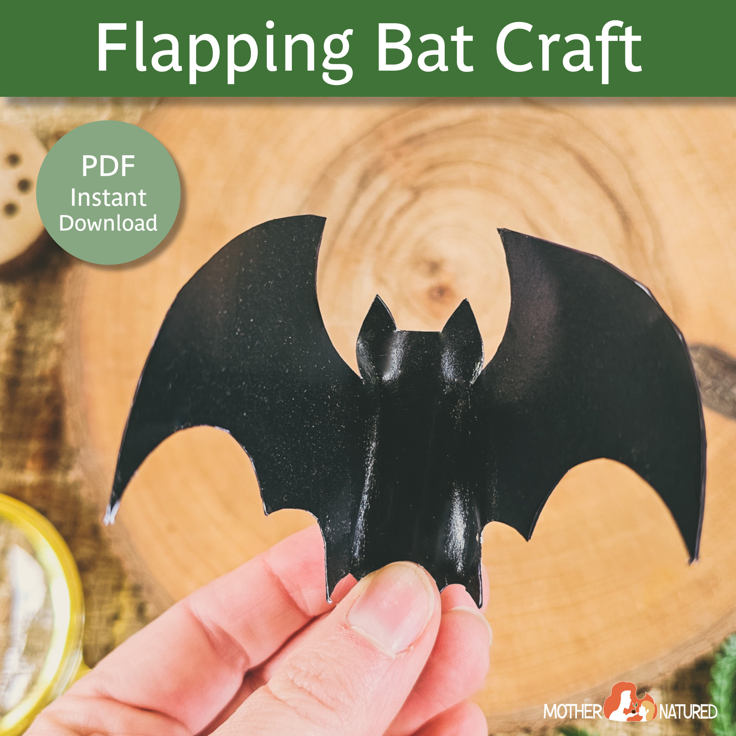 Bat Craft Flapping Bat Craft Halloween Bat Craft - Etsy Australia