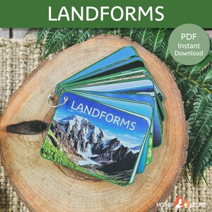 Landforms Booklet | Landforms Worksheet | Landforms Printable ...