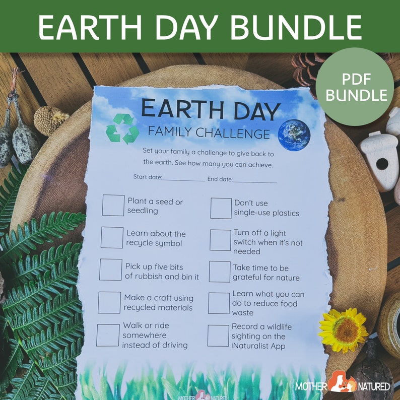 EARTH DAY Printables Earth Day Activities Earth Day - Etsy