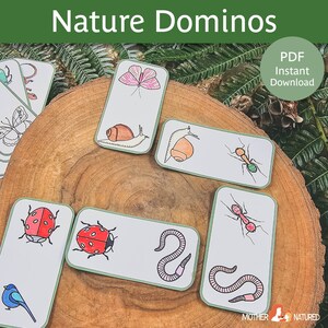 Nature Dominos | Wildlife Dominos | Nature Game | Wildlife Game ...