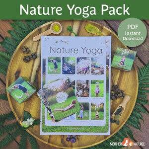 NATURE YOGA Cards | Yoga Cards for Kids | Kids Yoga Printables ...