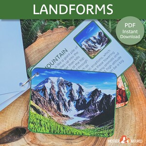 Landforms Booklet | Landforms Worksheet | Landforms Printable ...