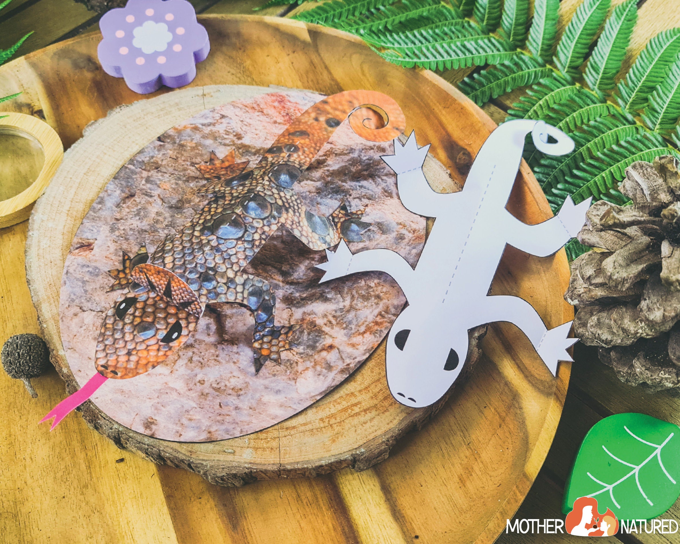 3D Lizard Craft Lizard Activity Lizard Craft for Kids Lizard Nature ...