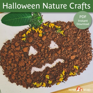 HALLOWEEN CRAFTS for Kids Halloween Nature Crafts Halloween Printables ...