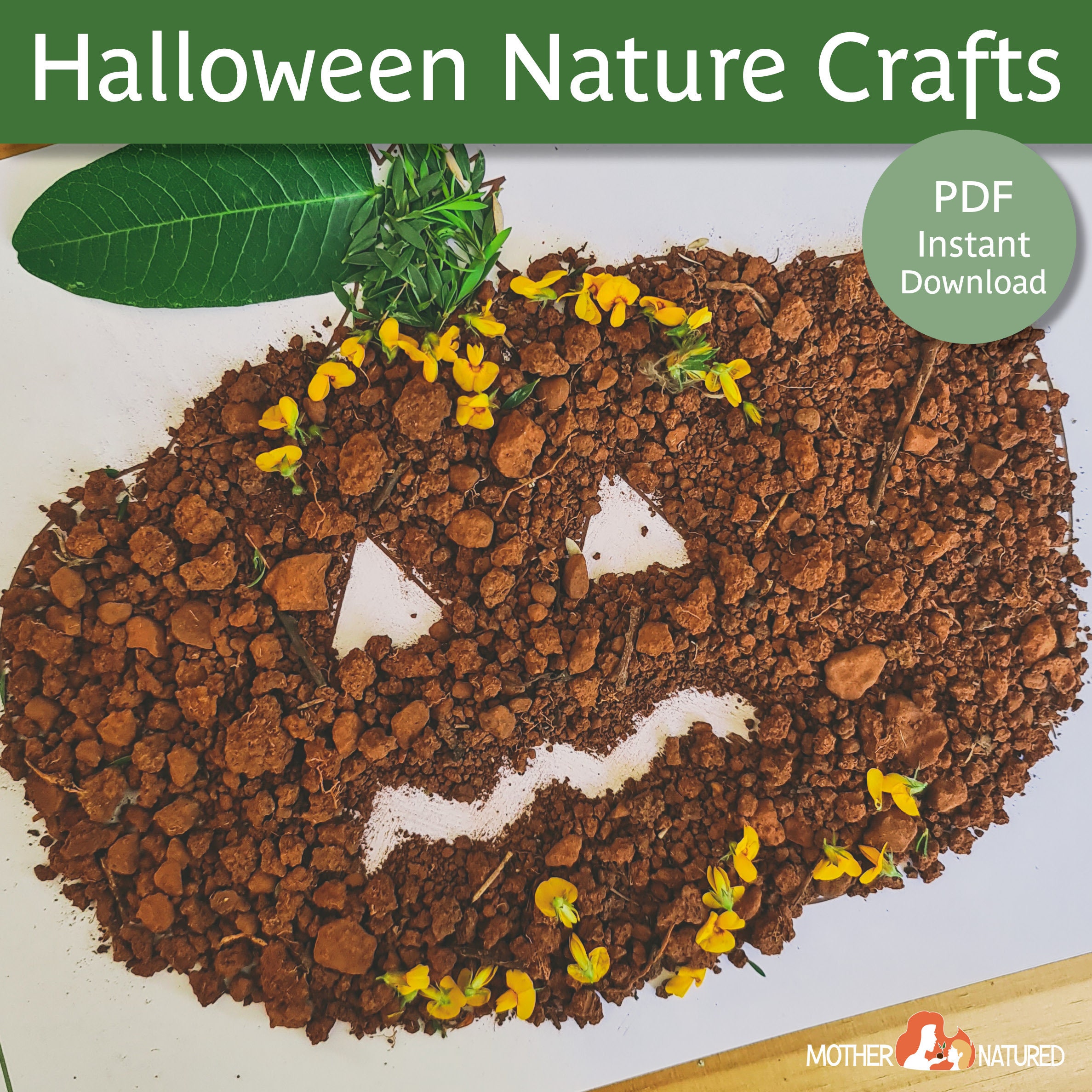 HALLOWEEN CRAFTS for Kids Halloween Nature Crafts - Etsy