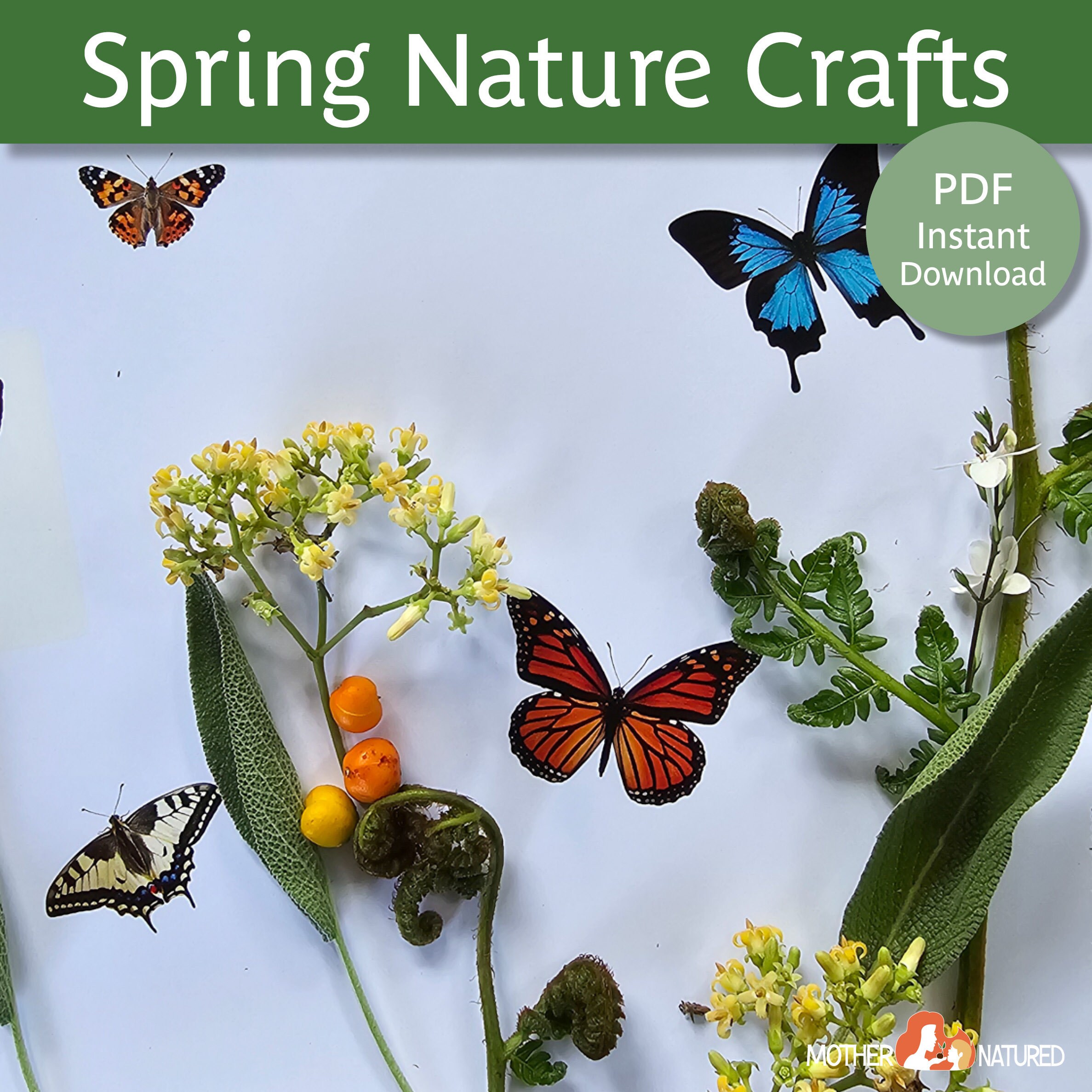 SPRING NATURE CRAFTS for Kids Spring Crafts for Kids Spring ...