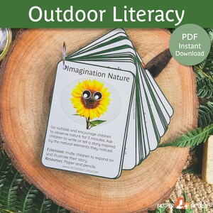 Outdoor Literacy Activities | Nature Literacy Activities | EYSF ...