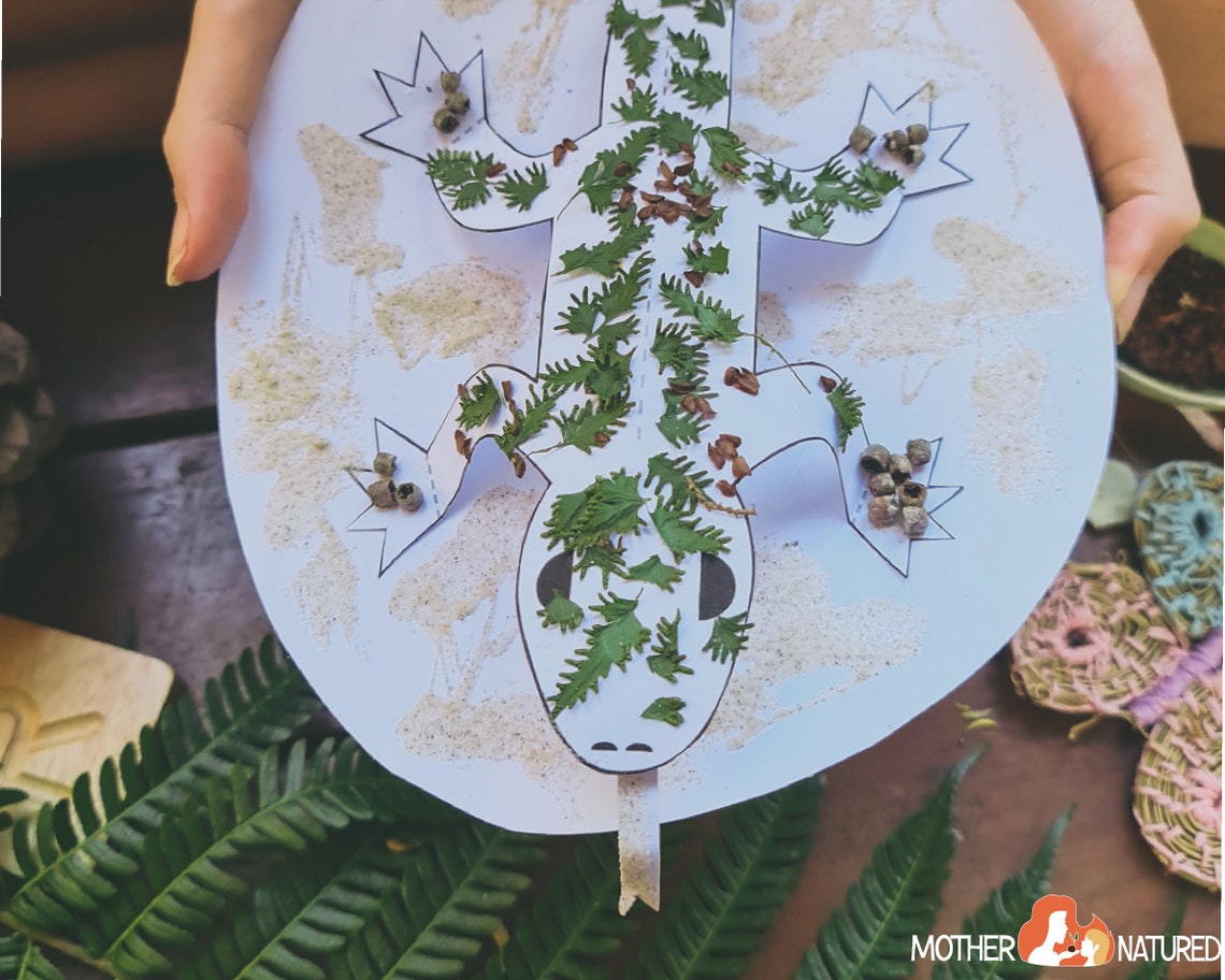 3D Lizard Craft | Lizard Activity | Lizard Craft for Kids | Lizard ...