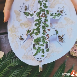 3D Lizard Craft | Lizard Activity | Lizard Craft for Kids | Lizard ...