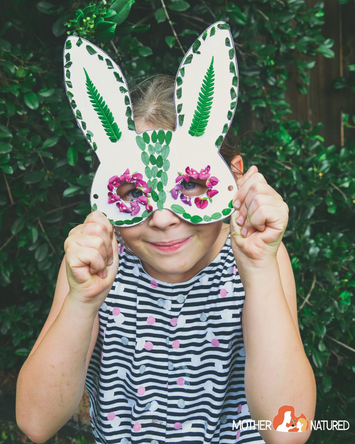 Bunny Mask Rabbit Mask Easter Mask Nature Bunny Mask - Etsy