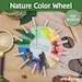 Nature COLOUR Wheel Nature COLOR Wheel Nature Play Printable Nature ...