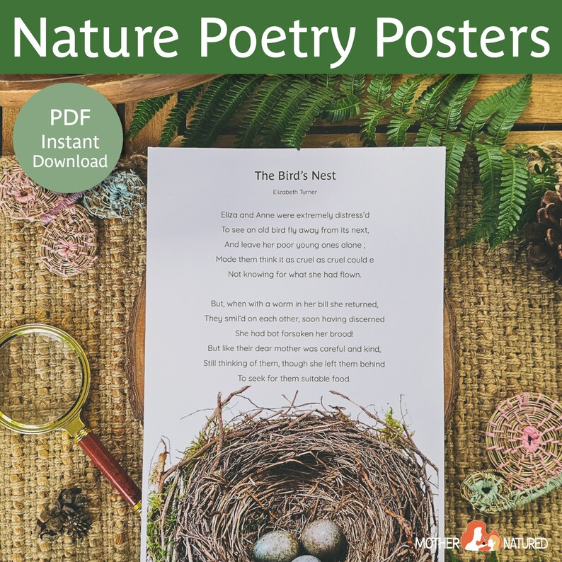 Nature Poetry Posters Nature Poetry Prints Nature Poetry - Etsy