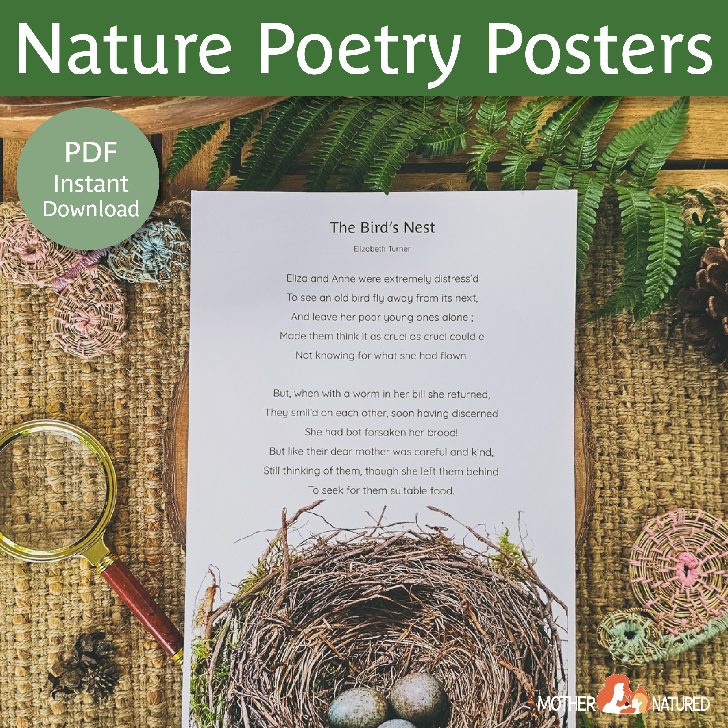 Nature Poetry Posters Nature Poetry Prints Nature Poetry - Etsy