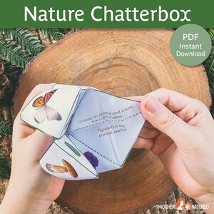 Nature Cootie Catcher | Nature Chatterbox | Nature Activity | Nature ...