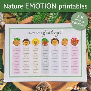 Nature Emotion Posters | Feelings Posters | Clam Corner Poster ...