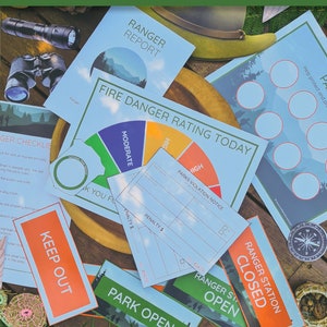 Park Ranger Play Printables | World Ranger Day Printables | Dramatic ...