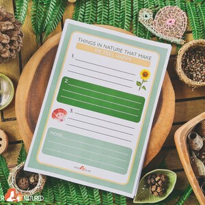 Nature Journal for Kids Nature Study Journal Outdoor - Etsy