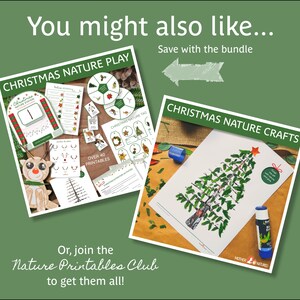 Christmas Nature Study Wheels Christmas Animal Study Christmas Plant ...