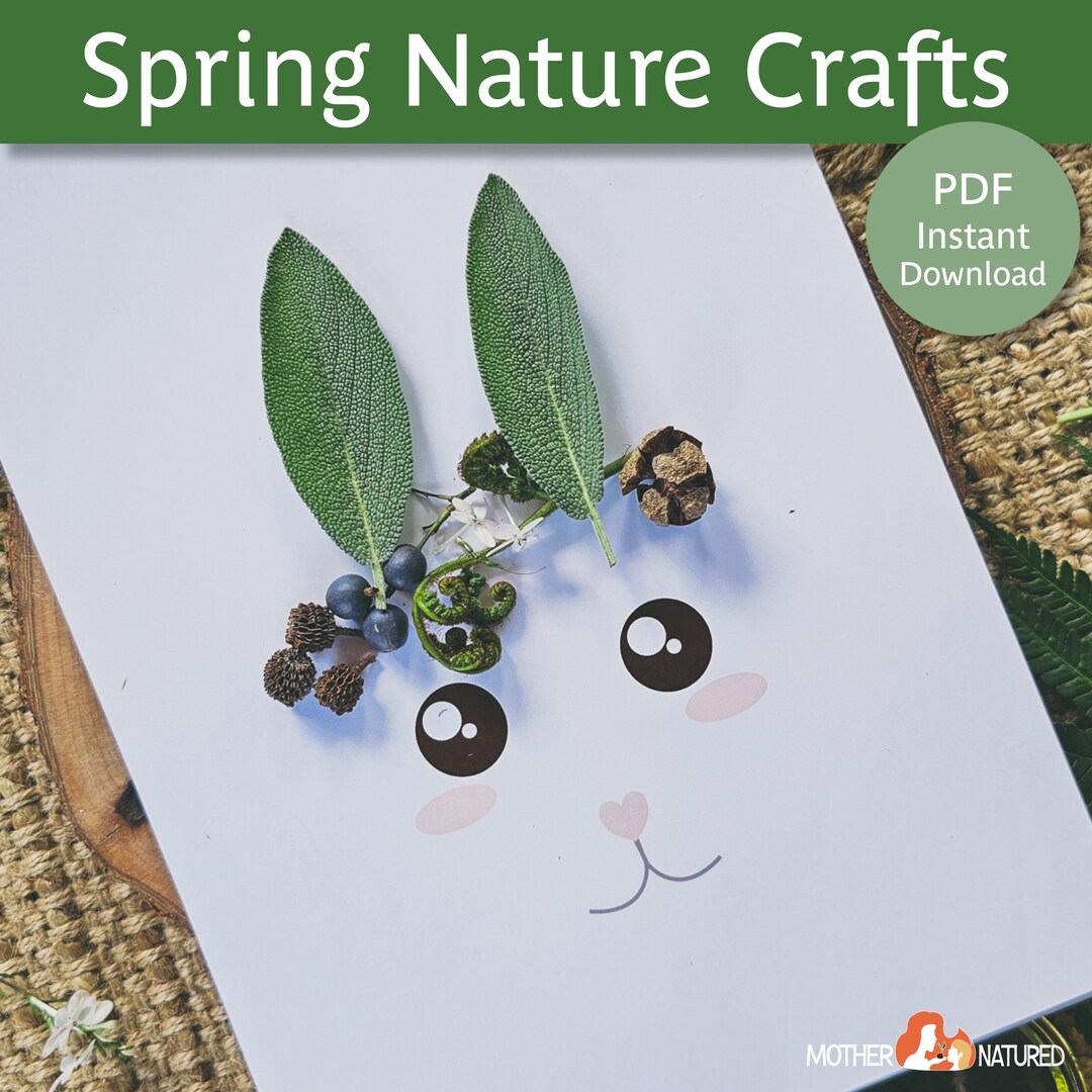 SPRING NATURE CRAFTS for Kids | Spring Crafts for Kids | Spring ...