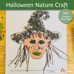 HALLOWEEN CRAFTS for Kids Halloween Nature Crafts Halloween Printables ...