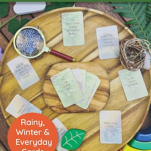 Nature Play Activity Cards | Outdoor Play Activity Cards | Outdoor Play ...