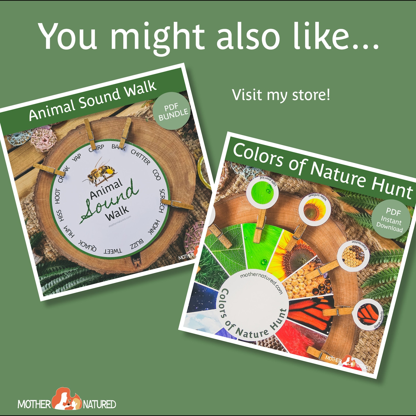 Spring Scavenger Hunt | Spring Printable | Spring Sound Activity ...