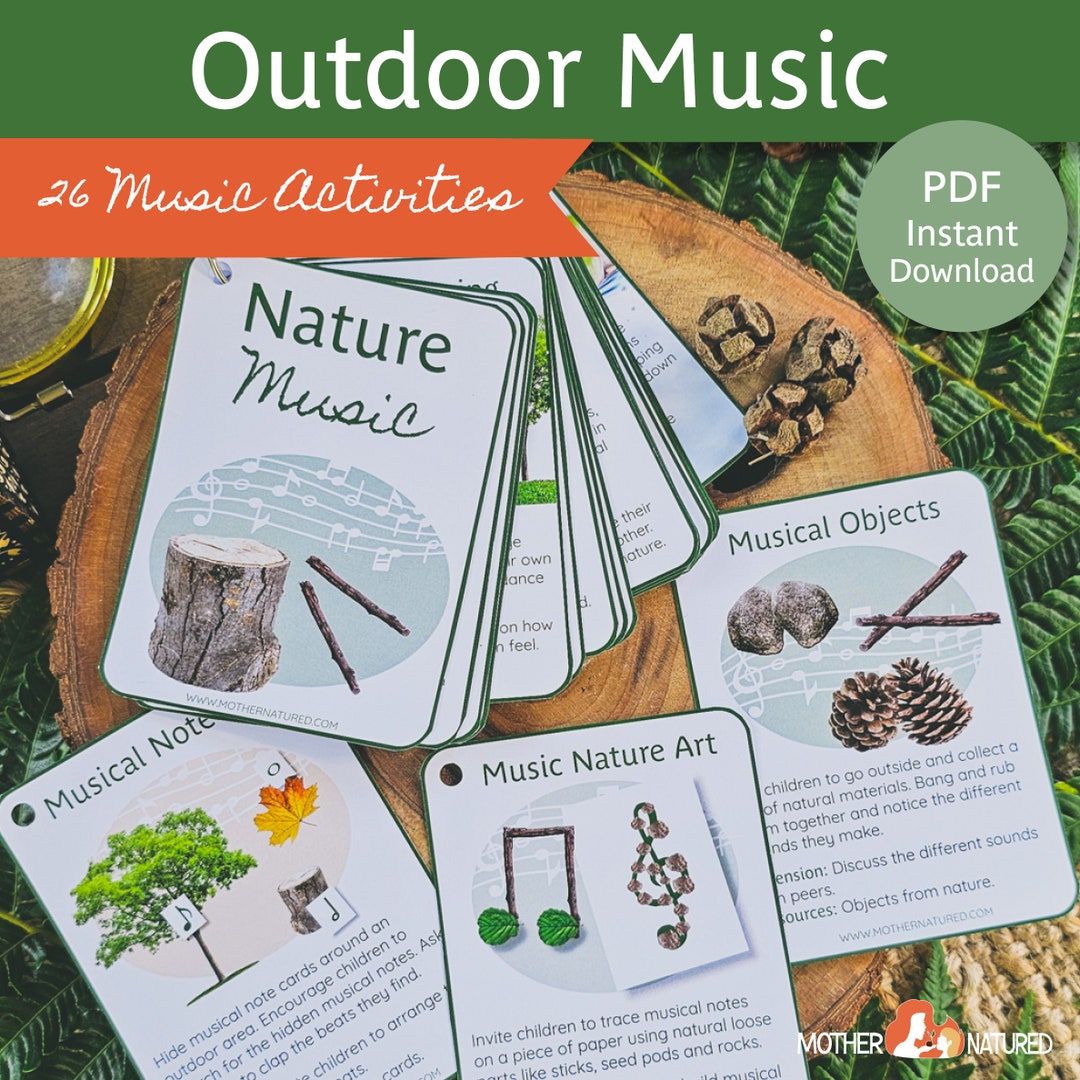 Outdoor Music Activities | Nature Music Activities | EYFS Music ...