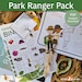 Park Ranger Activity Printables | World Ranger Day | Forest Ranger ...