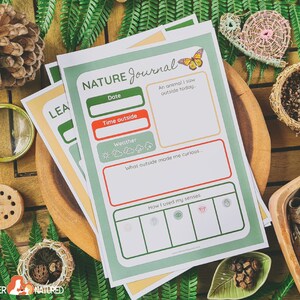 Nature Journal for Kids Nature Study Journal Outdoor - Etsy