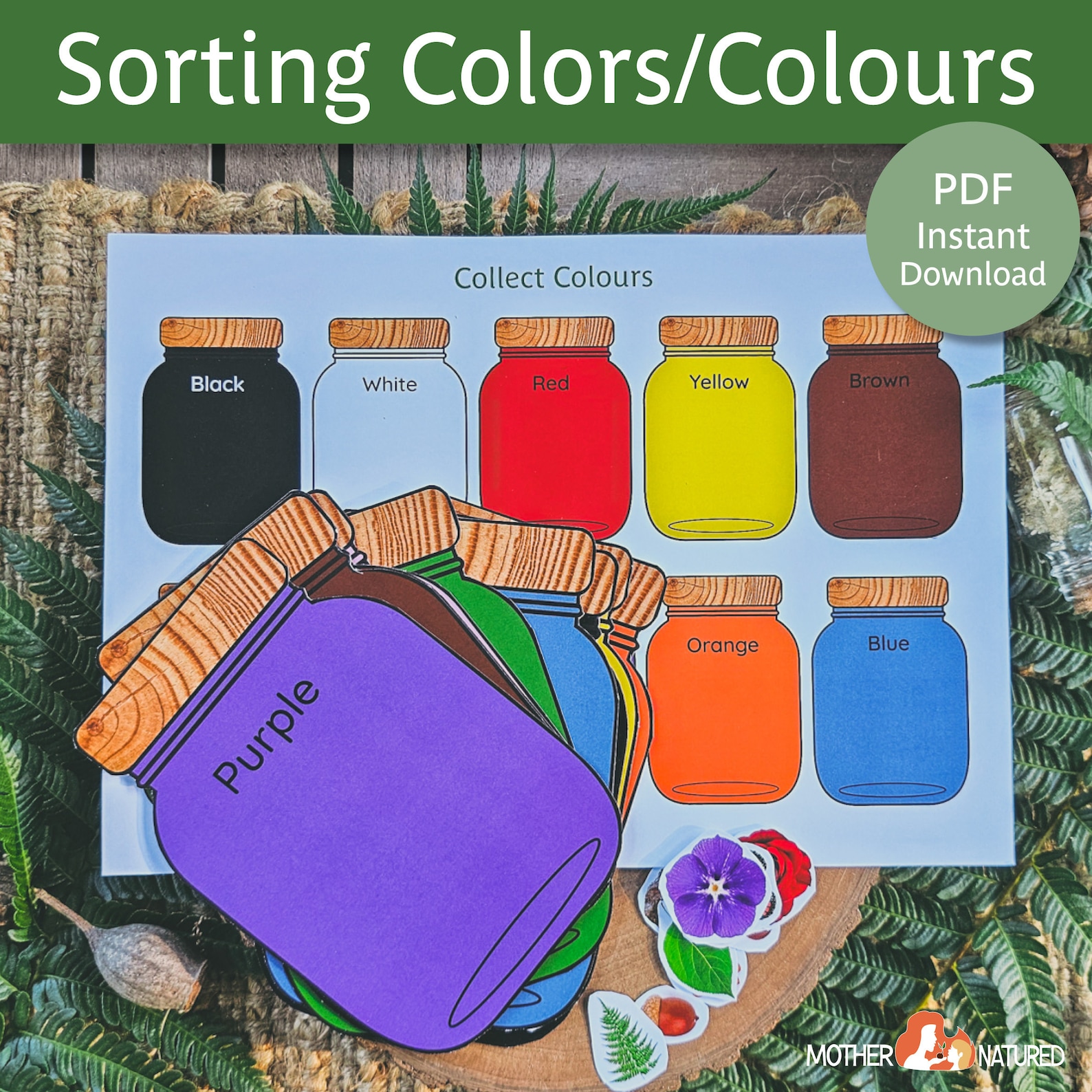 Sorting Color Activity | Sorting Colour Activity | Colour Recognition ...