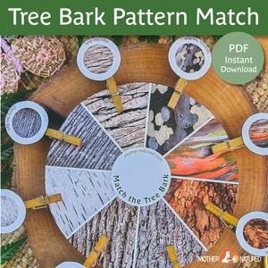 Nature Matching Activity Bundle | Nature Pattern Bundle | Nature ...