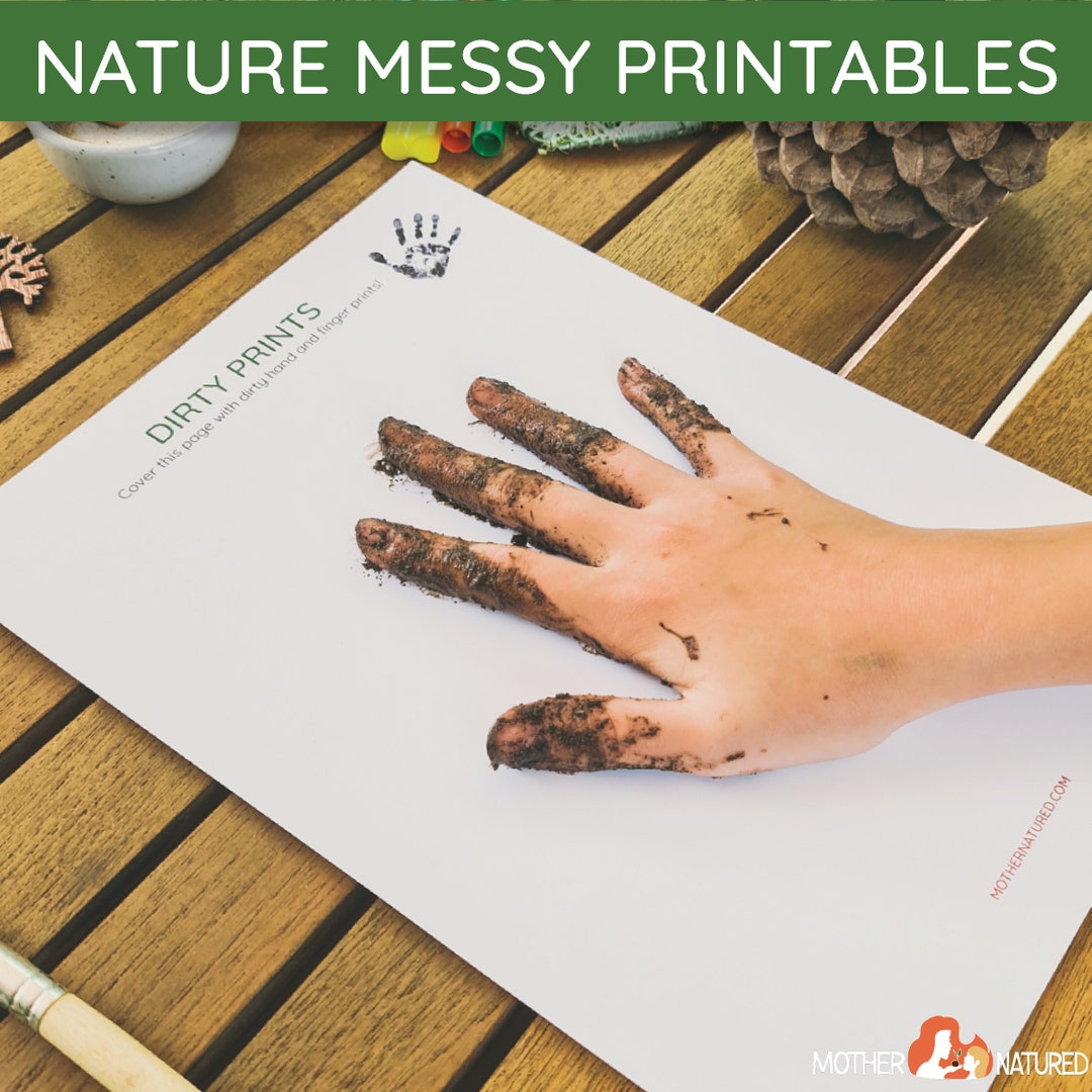 Nature Messy Play Prompts | Messy Play Activities | Messy Play Prompts ...