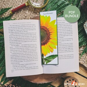 Printable Nature Bookmark for Kids | Nature Printable Bookmark Set ...