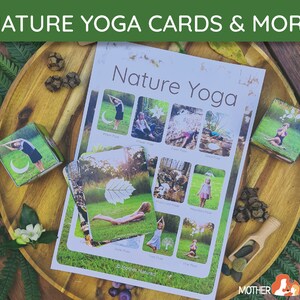 NATURE YOGA Cards Yoga Cards for Kids Kids Yoga Printables - Etsy
