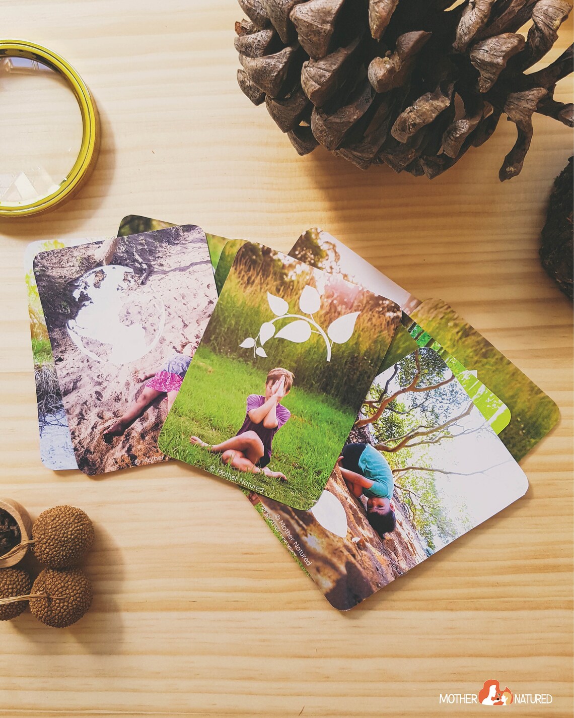 NATURE YOGA Cards Yoga Cards for Kids Kids Yoga printables | Etsy
