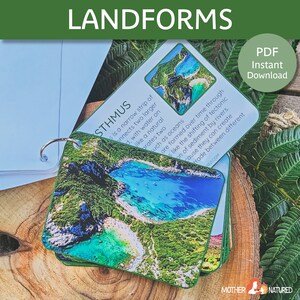 Landforms Booklet | Landforms Worksheet | Landforms Printable ...