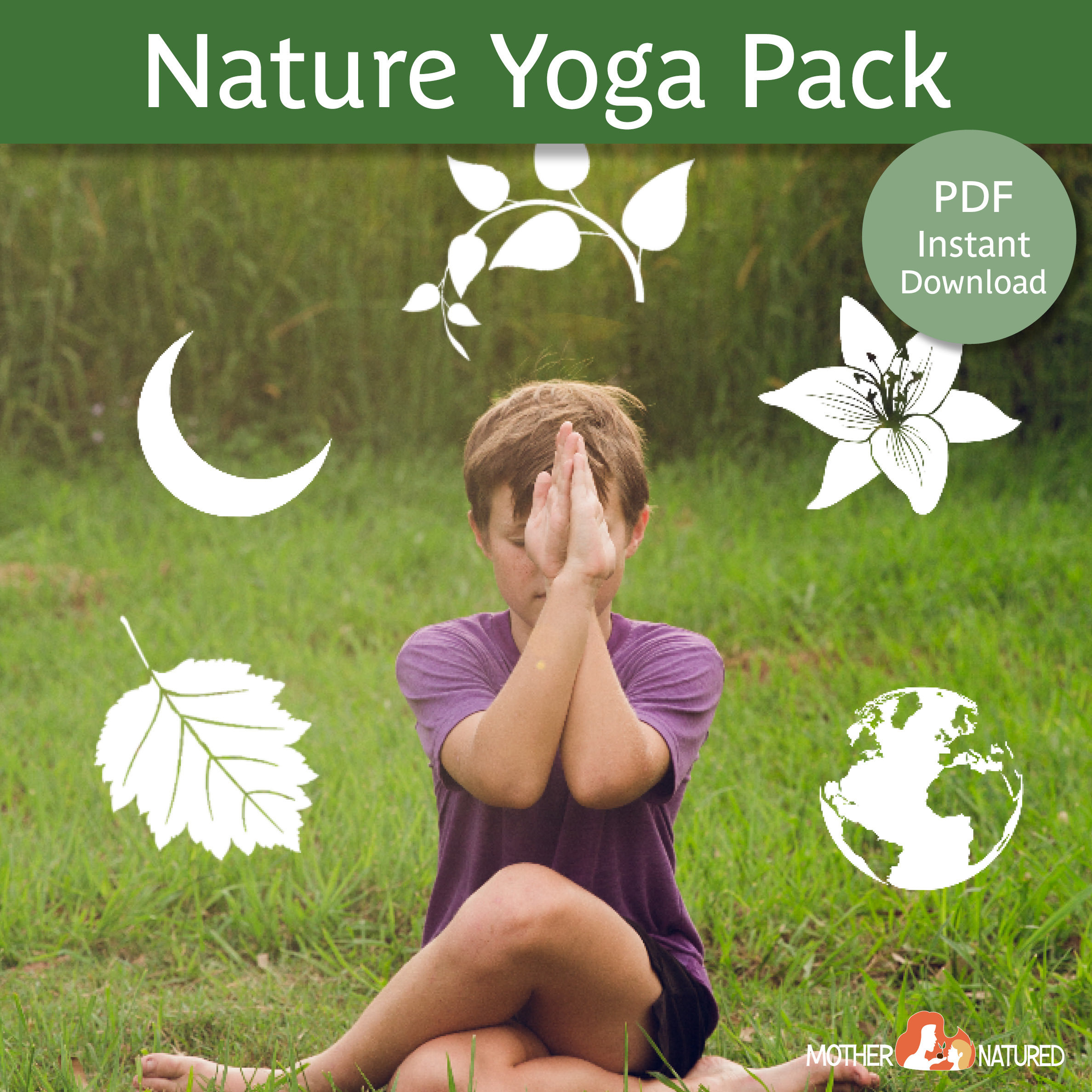 NATURE YOGA Cards | Yoga Cards for Kids | Kids Yoga Printables ...