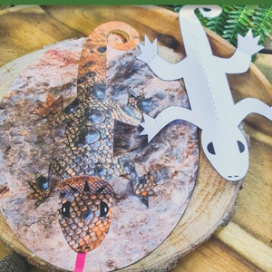 3D Lizard Craft | Lizard Activity | Lizard Craft for Kids | Lizard ...