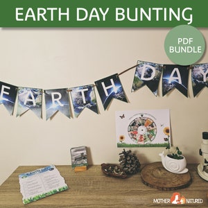 Earth Day Bunting | Earth Day Classroom Decoration | Earth Day Décor ...