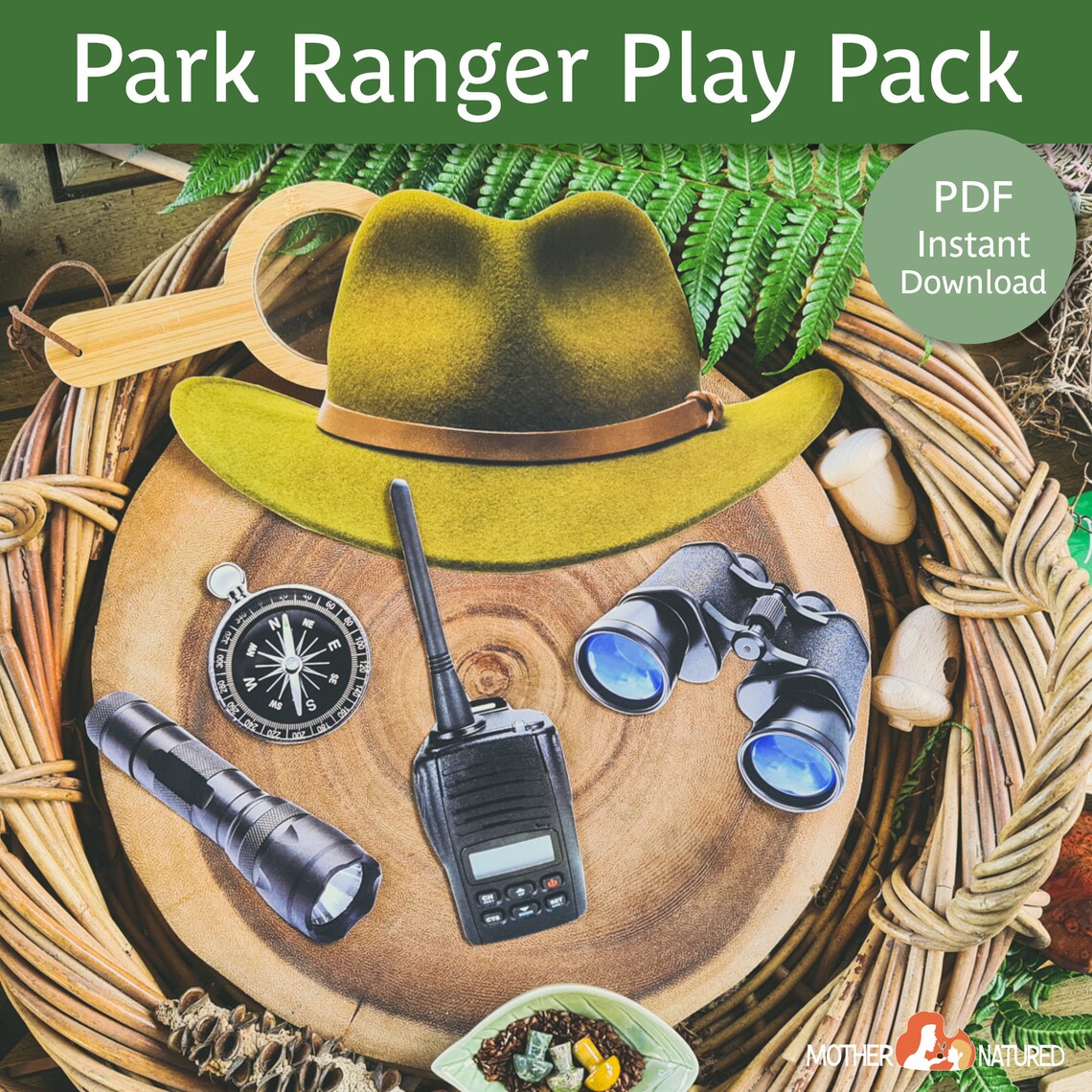 Park Ranger Play Printables | World Ranger Day Printables | Dramatic ...