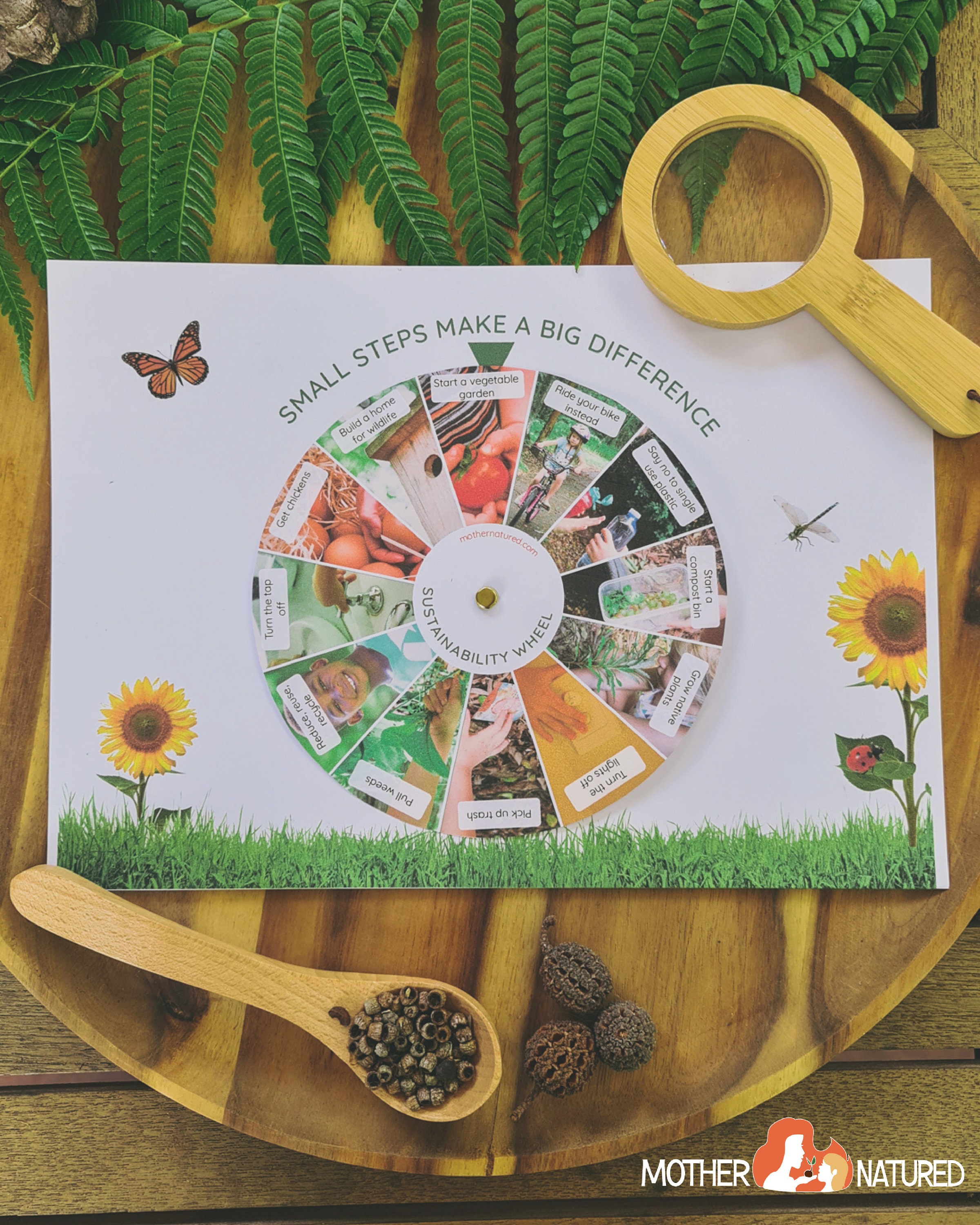 Sustainability Activity for Kids Sustainability Wheel Sustainability ...