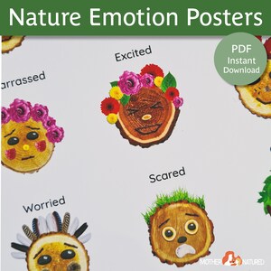 Nature Emotion Posters | Feelings Posters | Clam Corner Poster ...