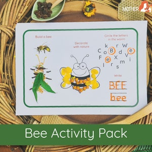 Honey Bee Activity Pack - Etsy