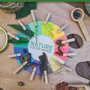 Nature COLOUR Wheel Nature COLOR Wheel Nature Play - Etsy UK