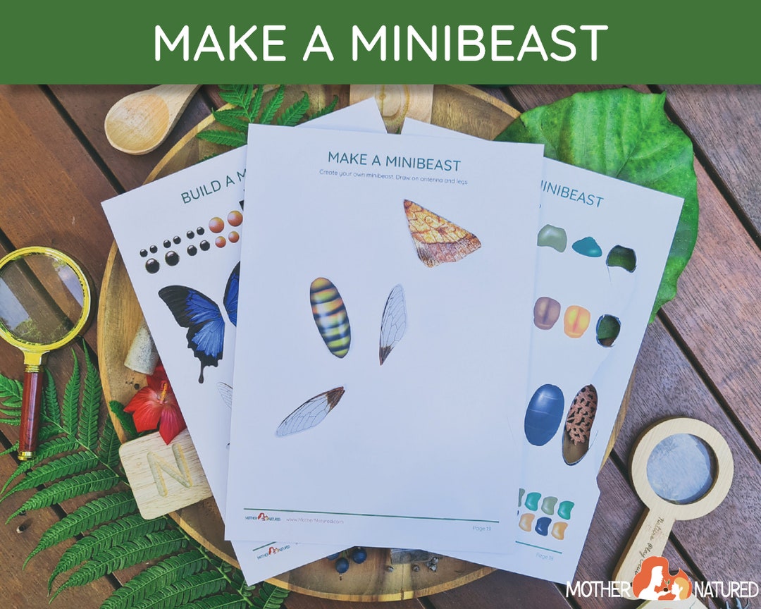 Make a Minibeast | Minibeast Activity | Minibeast Craft - Etsy