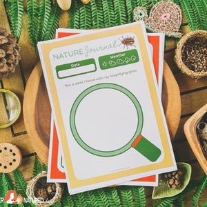 Nature Journal for Kids Nature Study Journal Outdoor - Etsy