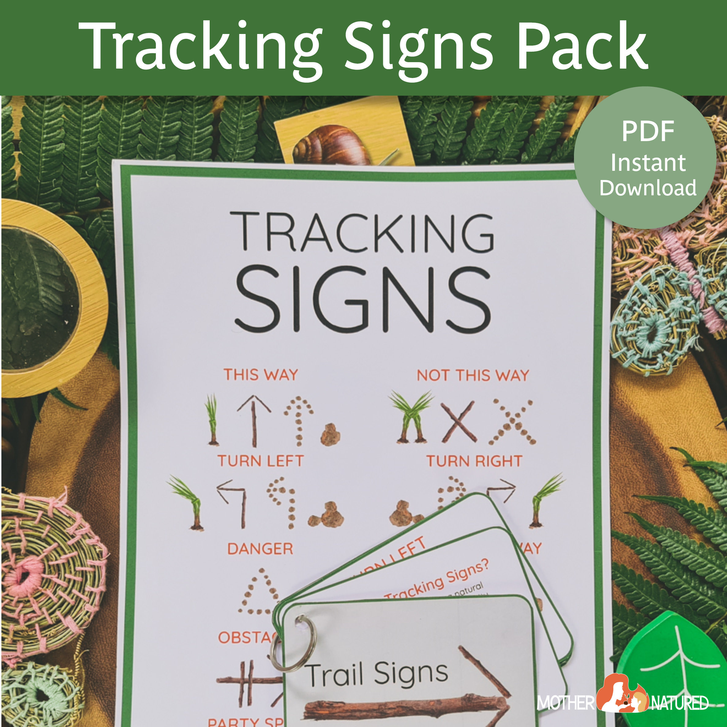 Tracking Signs Booklet | Tracking Symbol Poster | Tracking Sign Guide ...