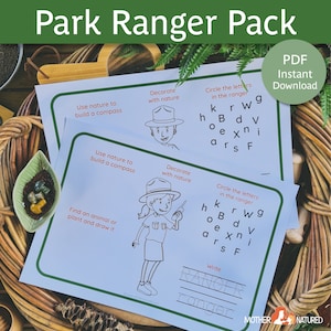 Park Ranger Activity Printables | World Ranger Day | Forest Ranger ...
