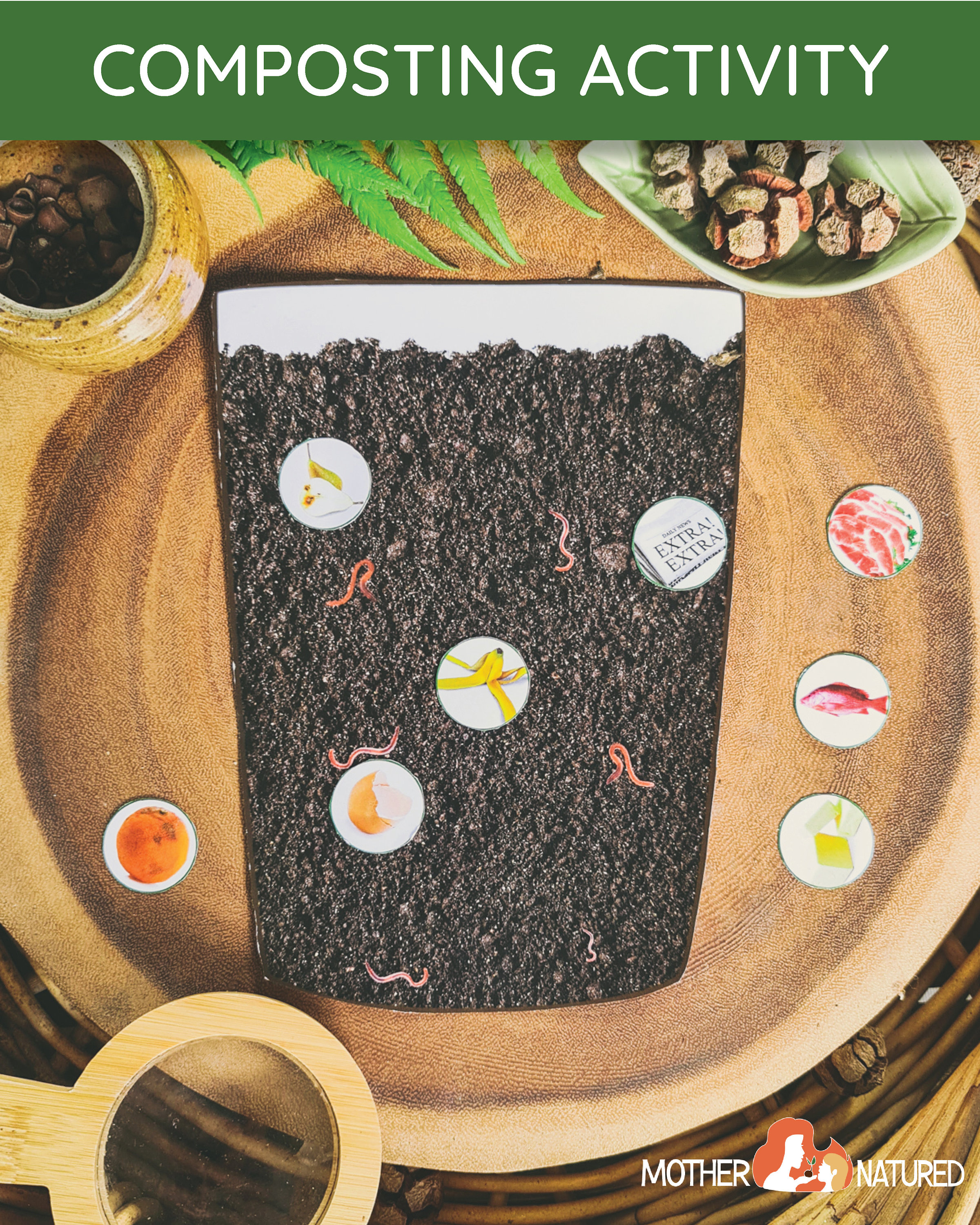 COMPOSTING Activity for Kids Worm Compost Activity Composting for Kids ...