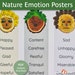 Nature Emotion Posters Feelings Posters Clam Corner Poster Montessori ...
